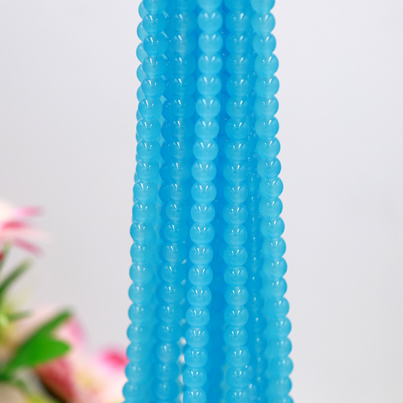Crystal Round Jade Beads Colors Crystal Beads for Jewelry Making